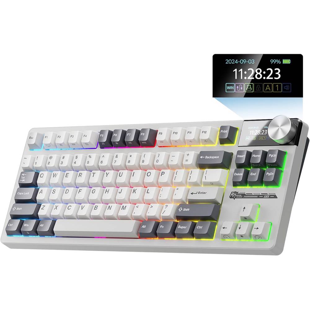 კლავიატურა Royal Kludge RK S85 RGB Mechanical Keyboard, Cloud Switch ...
